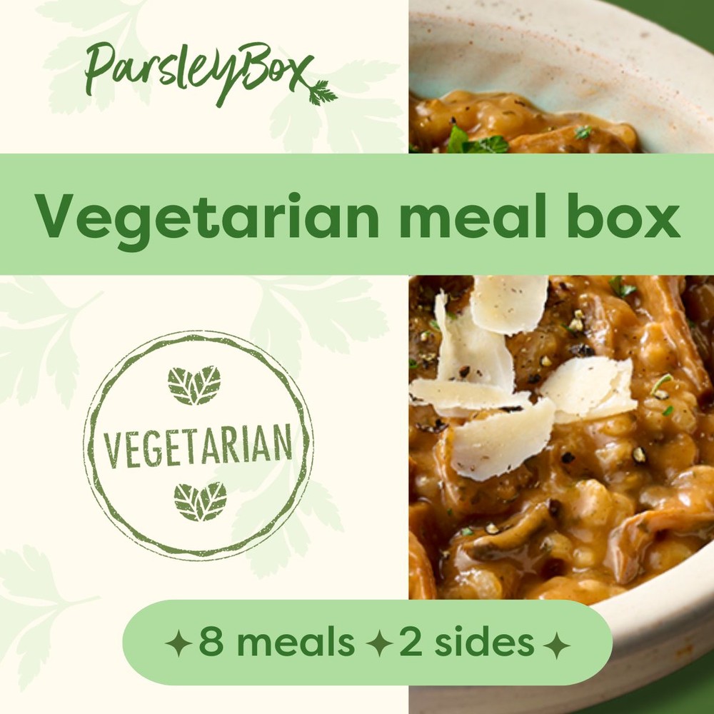 Vegetarian Meal Selection Delivered | Shop Now | Parsley Box